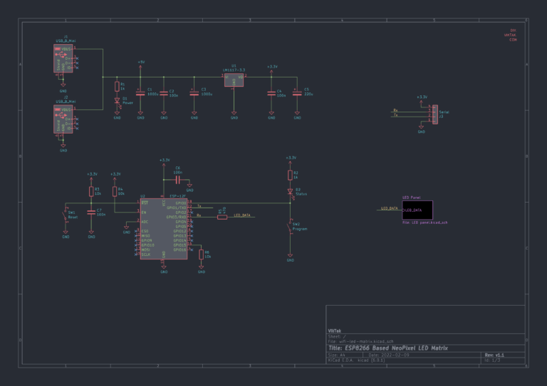 A Word Clock with Extras – Viktor’s DIY Blog