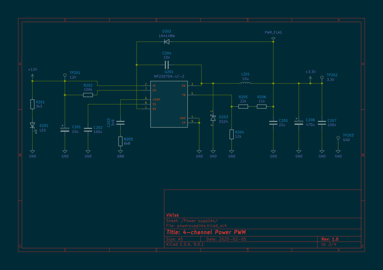 Building a Smart 4-Channel PWM Controller with ESP32 and High-Efficiency MOSFETs – Viktor’s DIY Blog